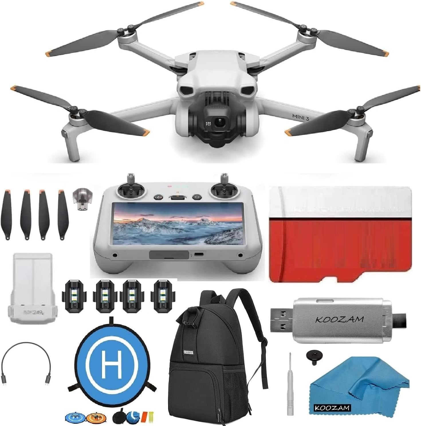 Amazon.com: DJI Mini 3 (Drone Only), Lightweight 3x Mechanical Gimbal ...