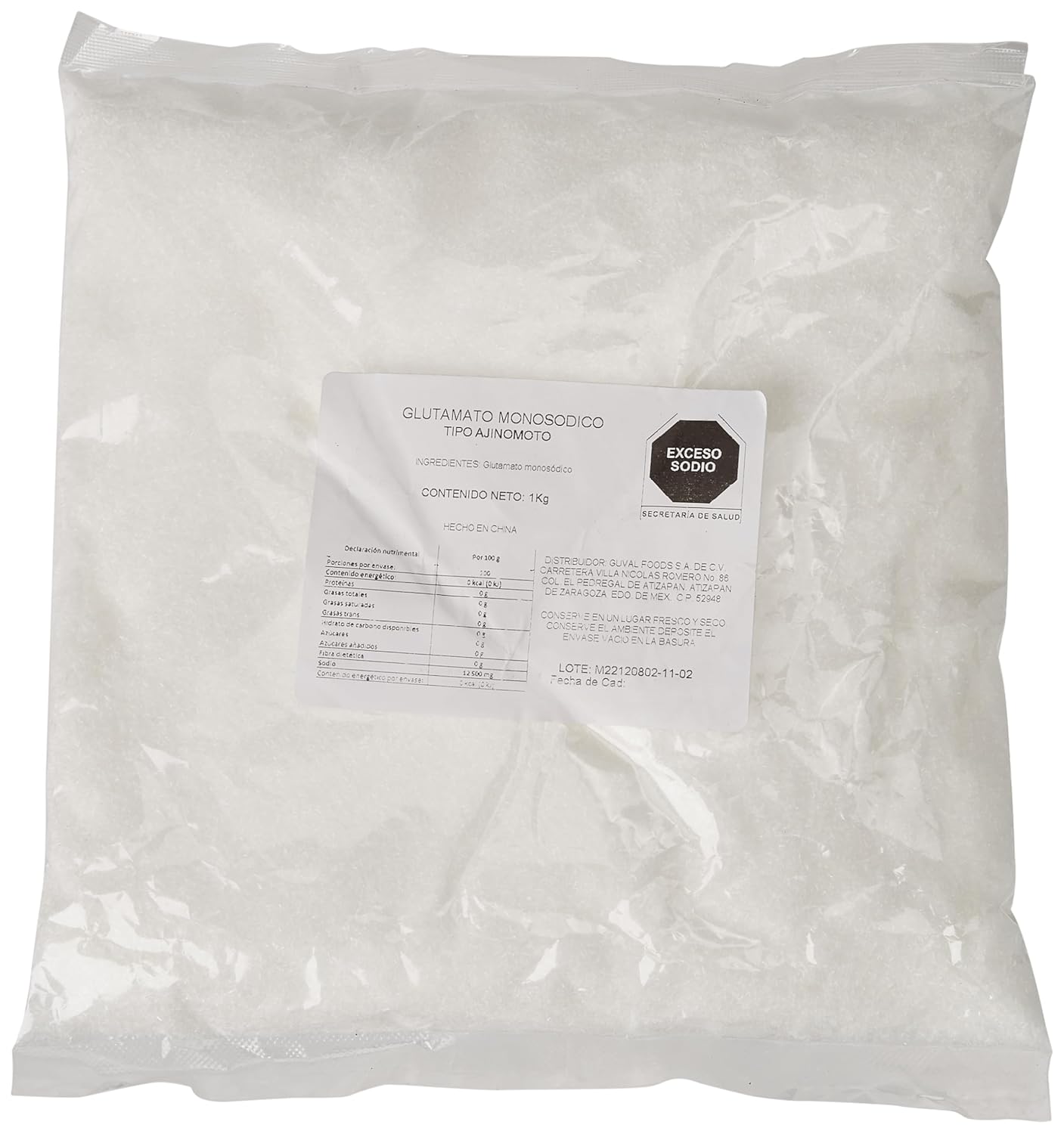 Amazon.com : Ajinomoto MSG in Plastic Bag, 16.0 Ounce : Spices And ...