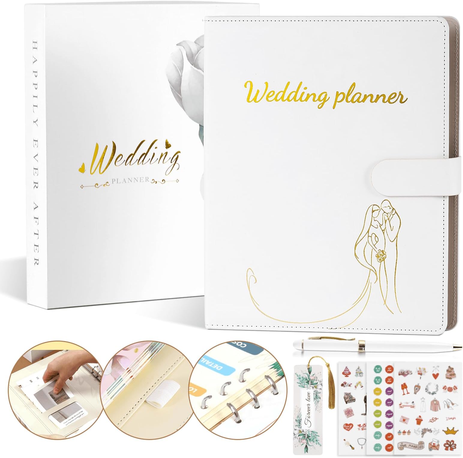 Amazon.com : Comprehensive Wedding Planner Book and Organizer for Bride ...