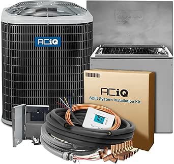Amazon.com: ACiQ 14.3 SEER2 2.5 Ton Single Stage Air Conditioner Condenser & 17.5" Width ...