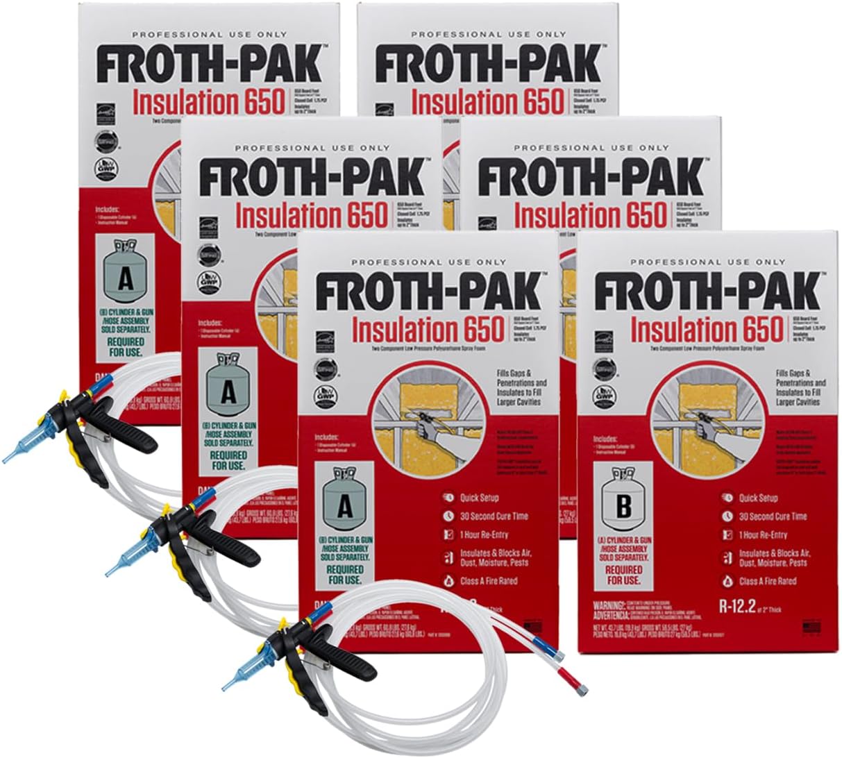 Seal Spray 600 BF Closed Cell Low Pressure, Medium Density, Two ...