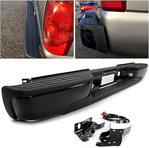 Amazon.co.jp: リアステップバンパー 1999-2007 シルバラード シエラ 1500 2500 1500 クラシック交換用 ...