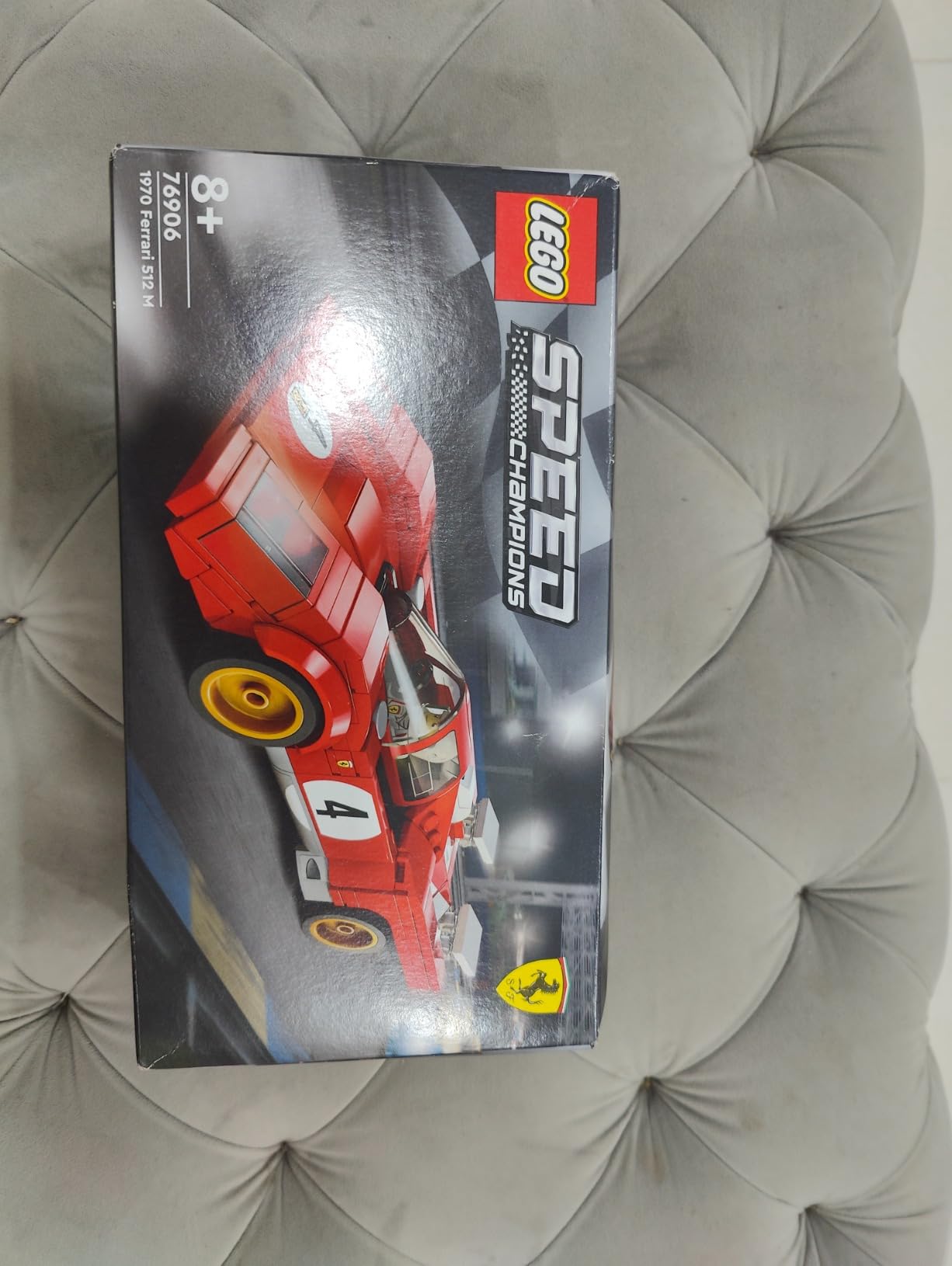 LEGO Speed Champions 1970 Ferrari 512 M 76906 Building Kit (291Pcs ...