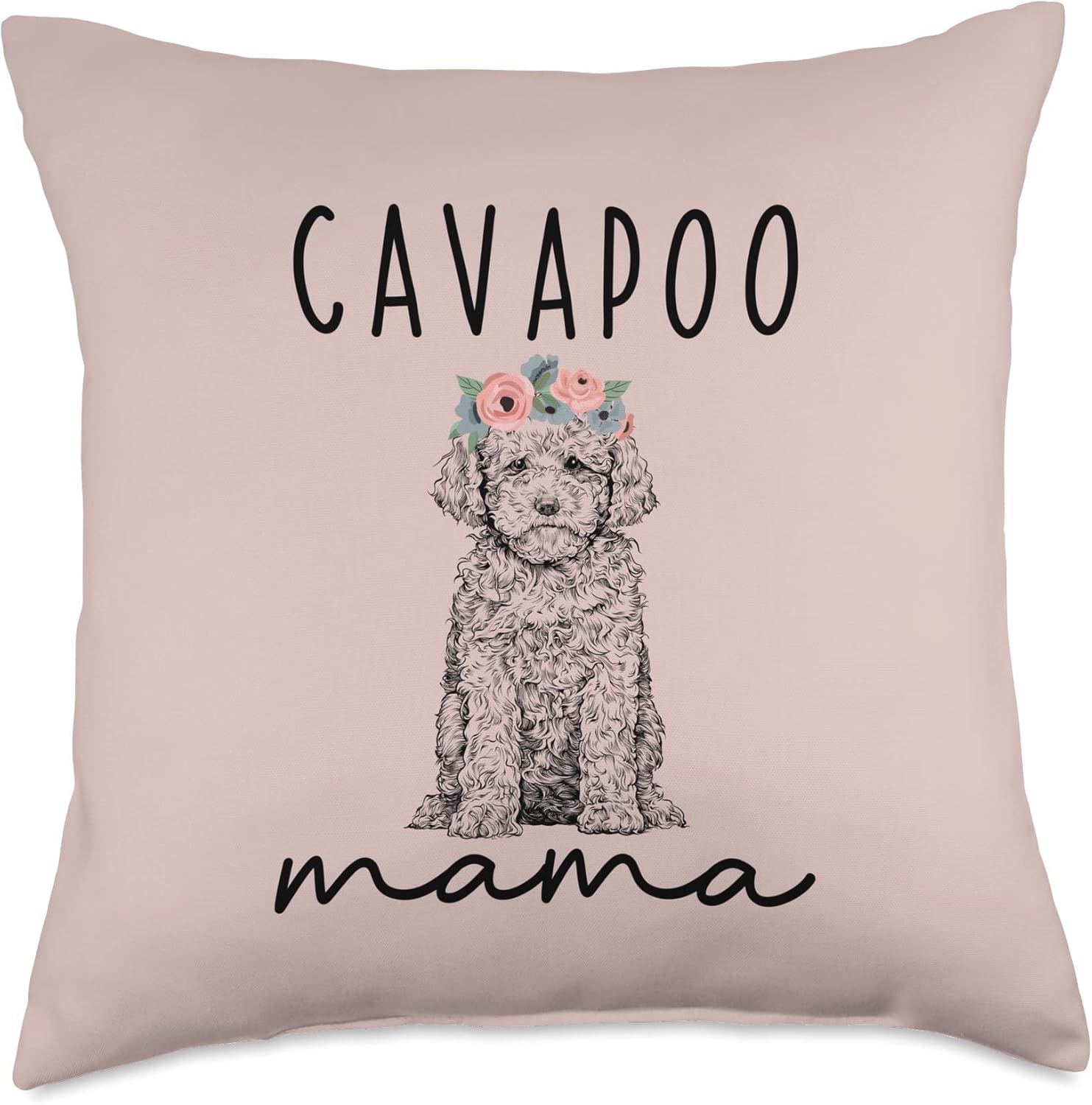Amazon.com: Cavapoo Mama Cavoodle Doodle Dog Momma Cavapoo Mama Floral ...