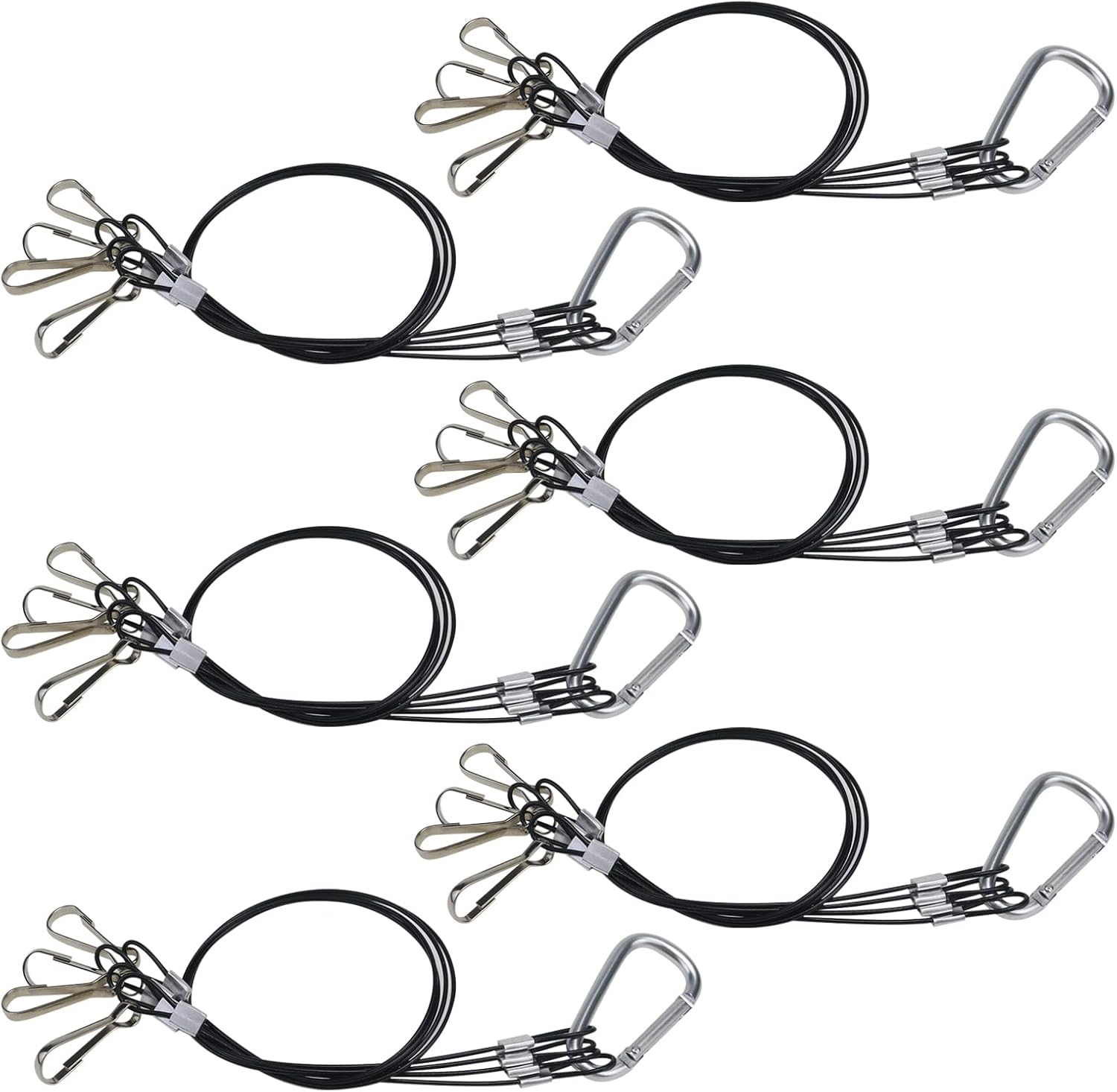 Amazon.com: MY MIRONEY Stainless Steel Wire Rope Hanger Hanging Basket ...