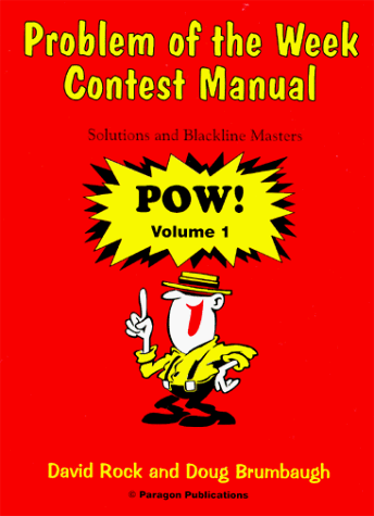 Amazon.com: Problem of the Week Contest Manual: 9780965971010 ...