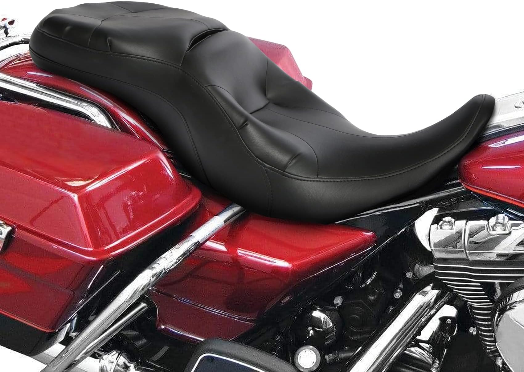 Amazon.com: Green-L Motorcycle 2-Up Driver&Passenger Seat Fit for ...