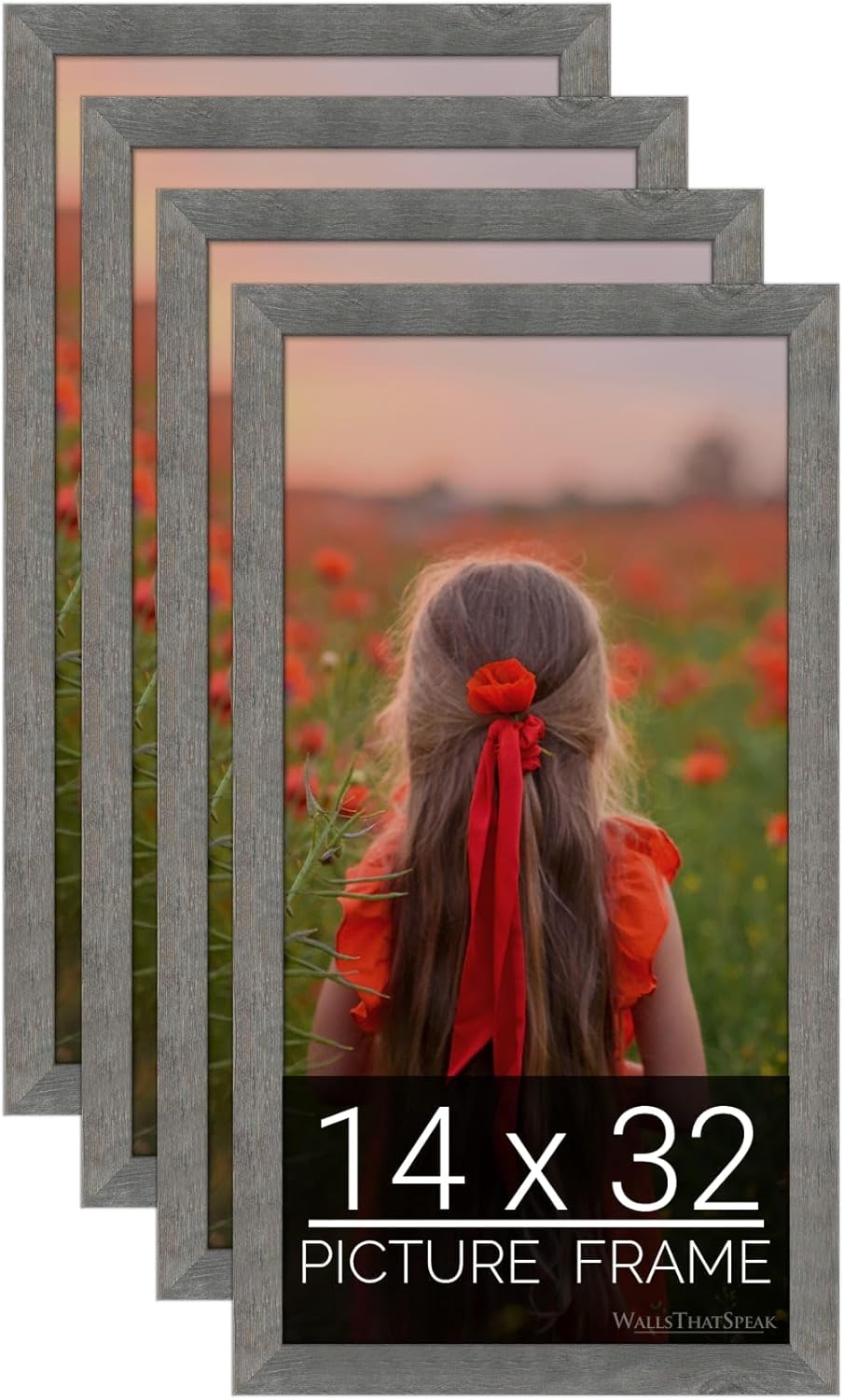 Amazon.com - wallsthatspeak 14x32 American Barn Picture Frame for ...