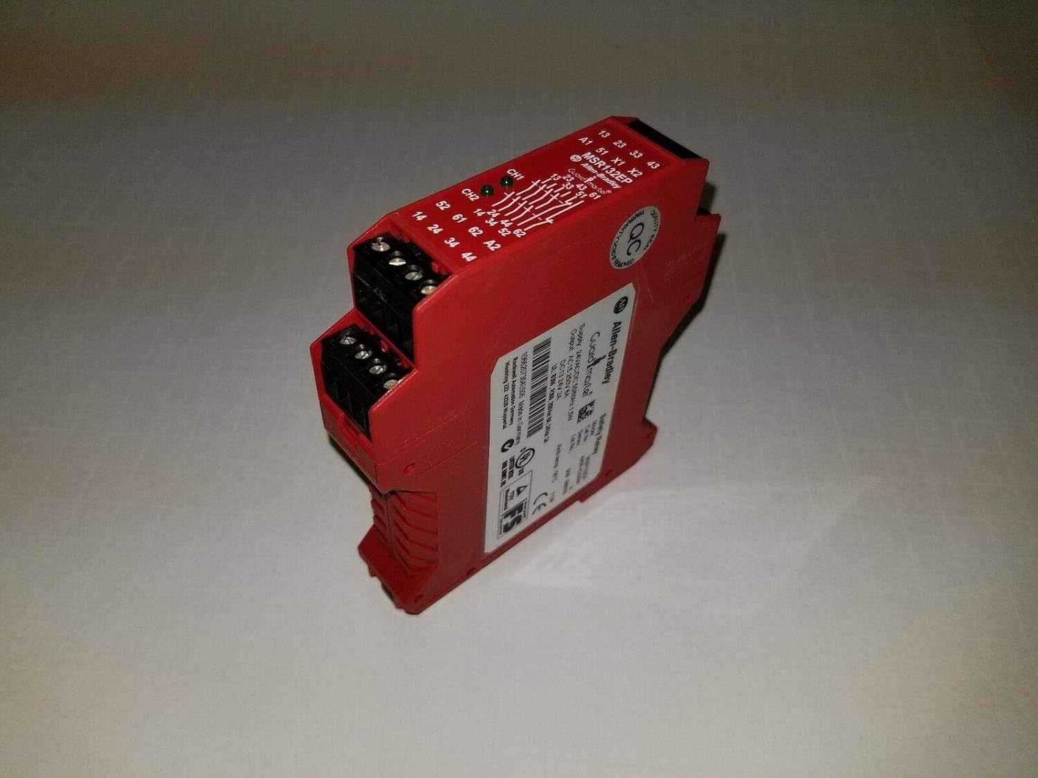Allen-Bradley 440R-E23097 MSR132EP No Delay Safety Relay 4NO/2NC 24V ...