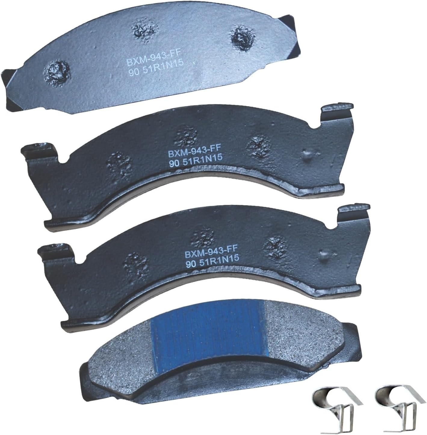 Amazon.com: Mechanics Choice Front Disc Brake Pad Set for 1968-1969 ...