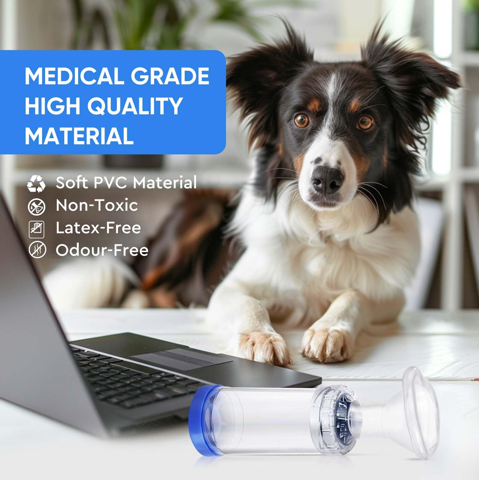 Snapklik.com : Cat Inhaler Spacer, Aerosol Chamber Mask For Pets ...