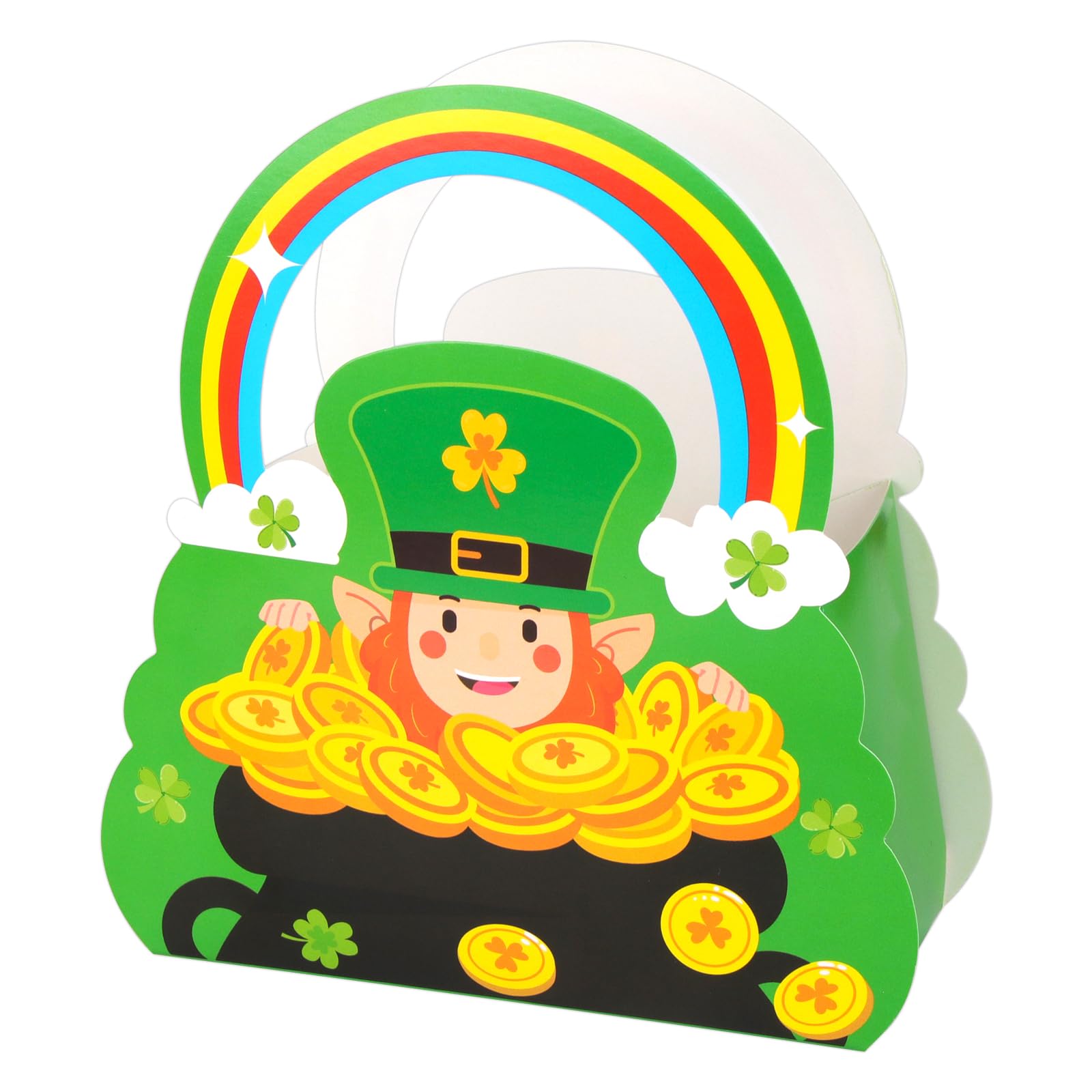 Amazon.com: AUGTHEEP 24 Pcs St. Patrick's Day Shamrock Party Treat ...