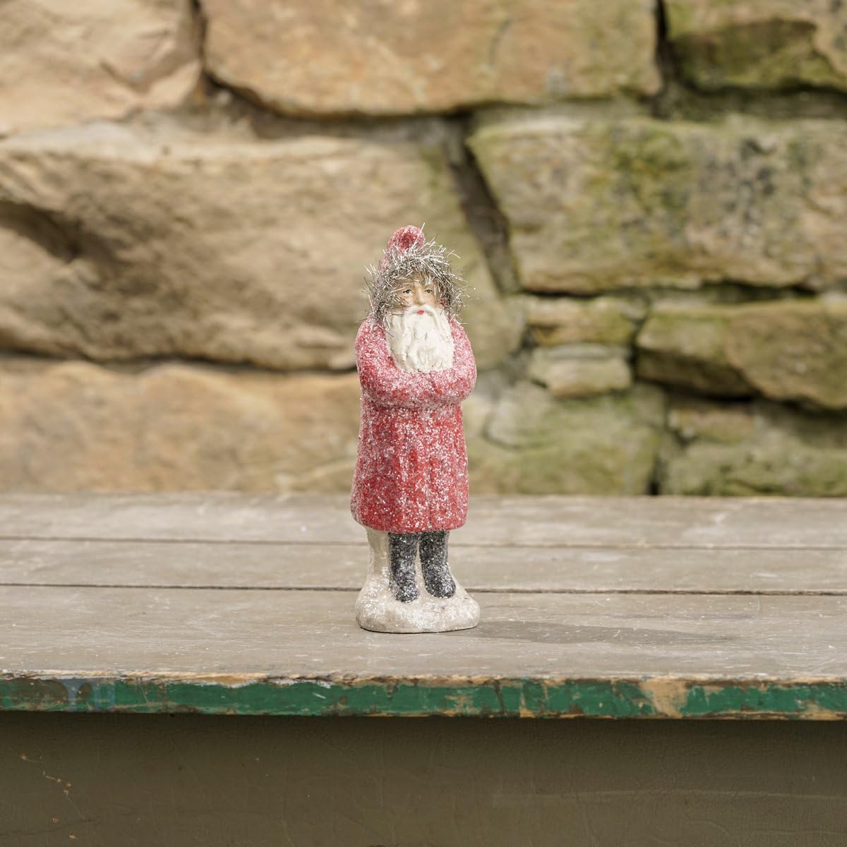 Amazon.com: Ragon House 9 in Dark Red Glitter Belsnickle