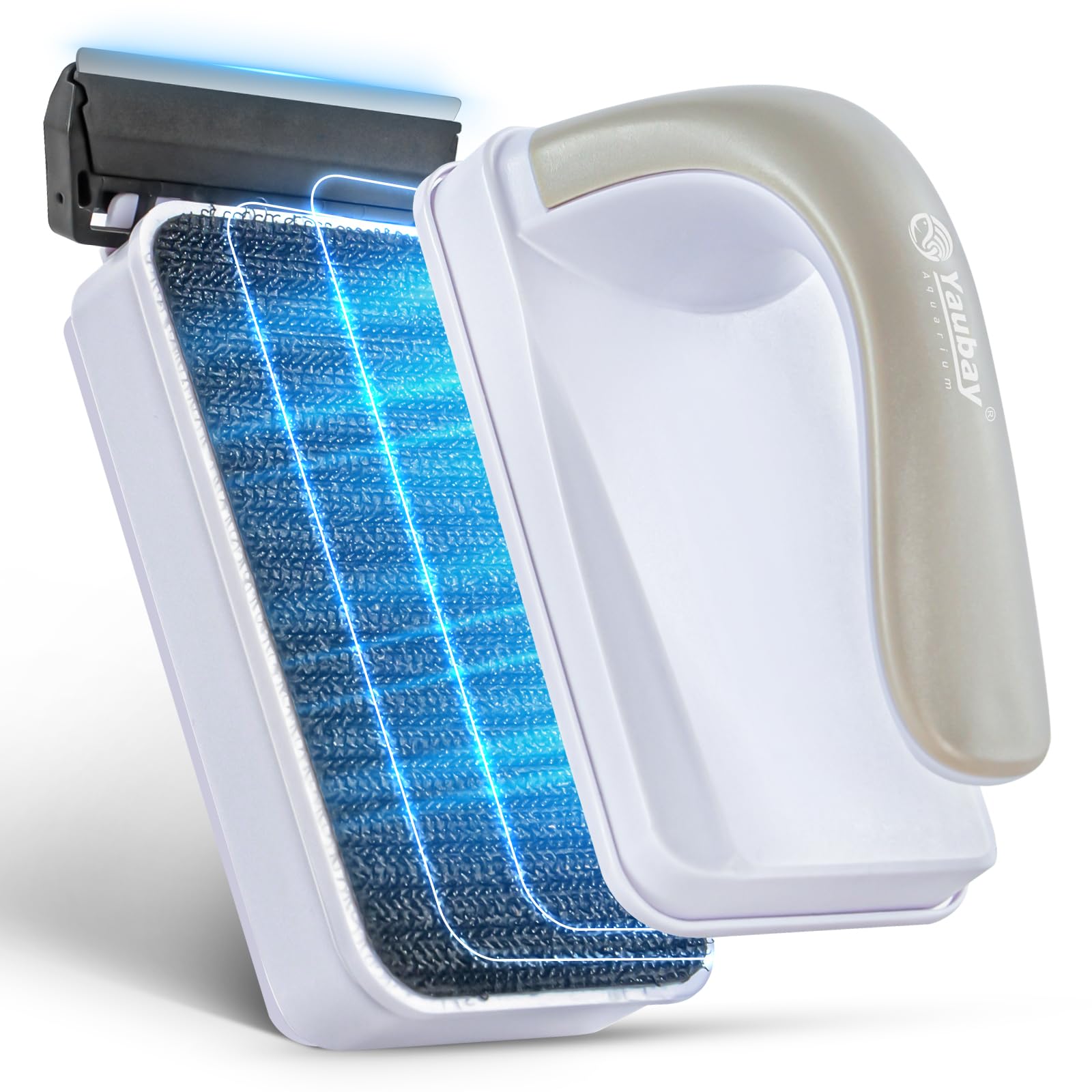 Amazon.com : Yaubay Aquarium Magnet Glass Cleaner, Magnetic Fish Tank ...