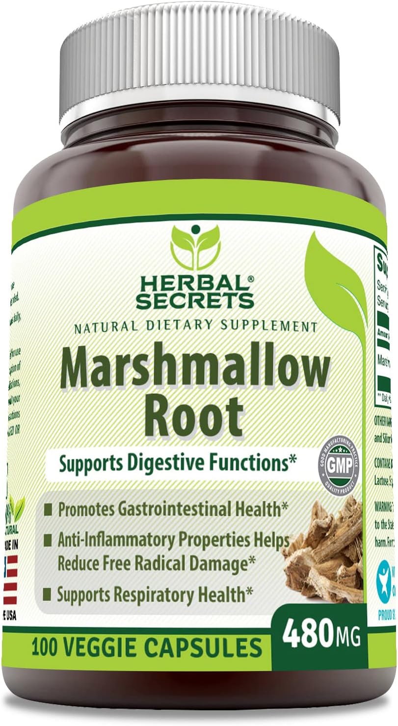 Amazon.com: Herbal Secrets Ginger Root Supplement | 550 Mg Per Serving ...