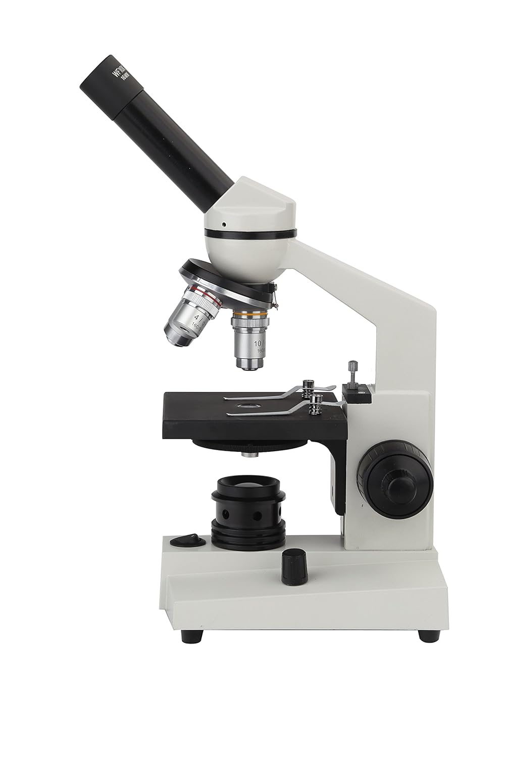 Amazon.com: JNKEDU 50A Monocular Compound Microscope 800x LED Coaxial ...