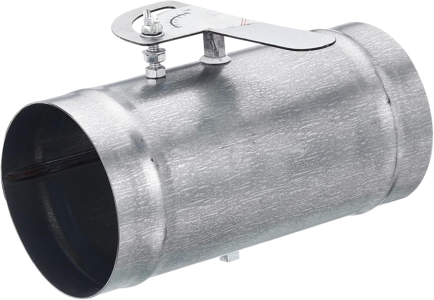 Unifizz 4" HVAC Duct Manual Volume Damper, Metal Adjustment Airflow ...