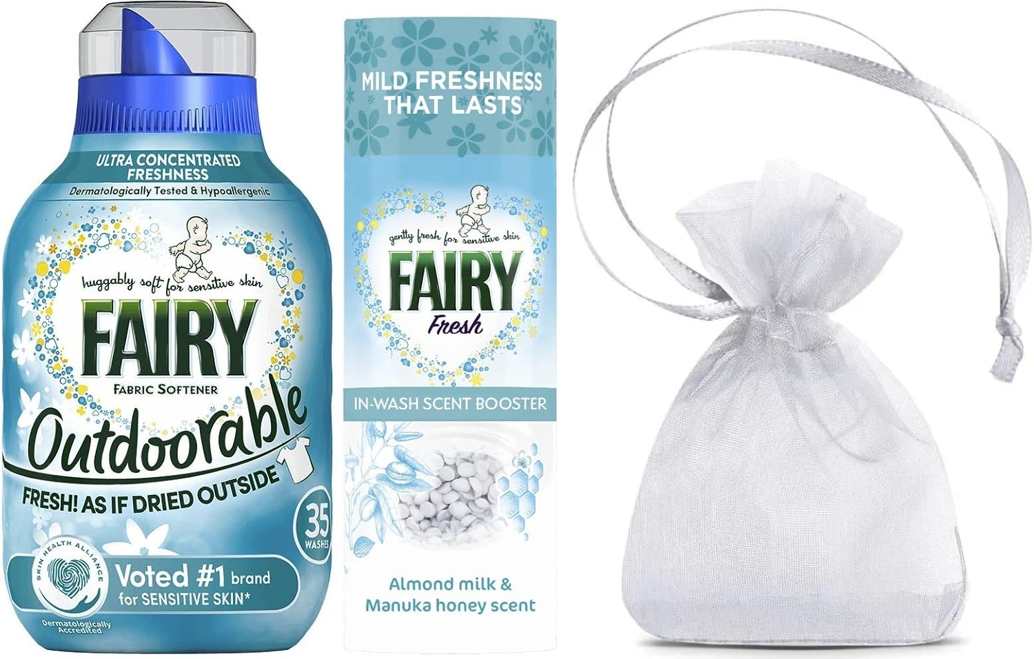 Fairy Outdoorable Non Bio Fabric Conditioner, 1Pk, 35washes,490ml ...