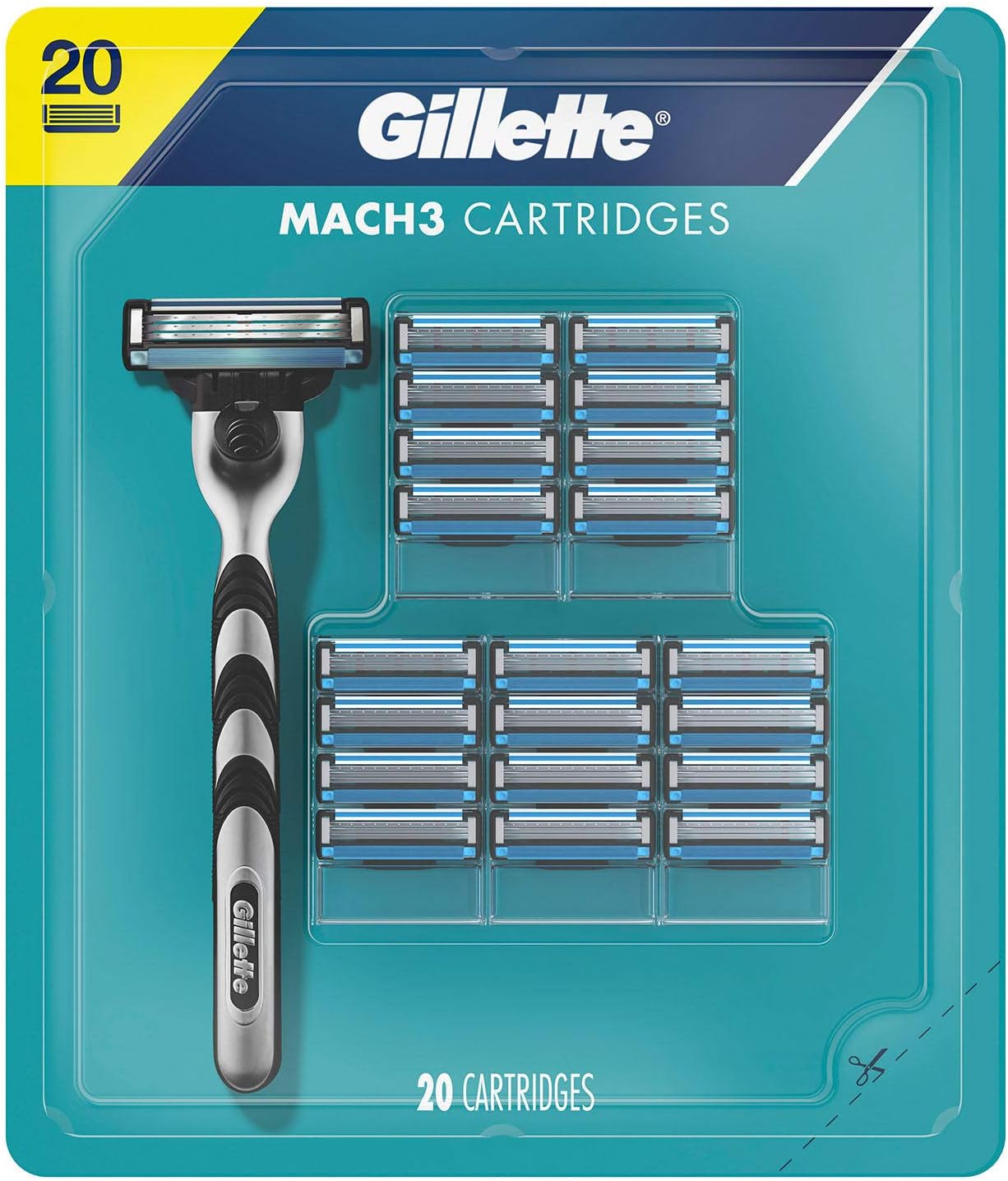 Amazon.com: Gillette Sensor Men's Razor Blades – 10 Refills