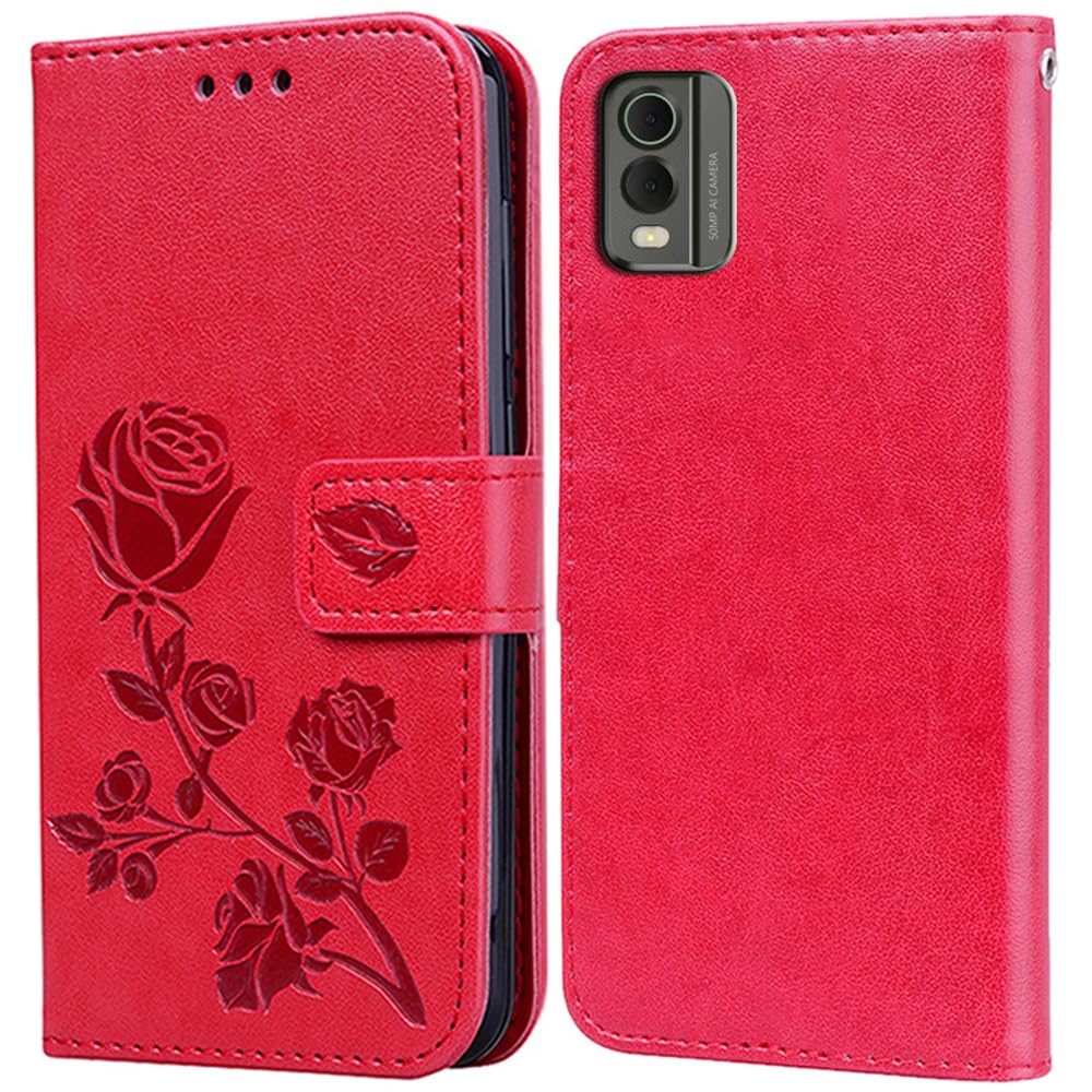 BIIULHCI Phone Case for Nokia C32/Nokia C22, Premium Leather Wallet ...