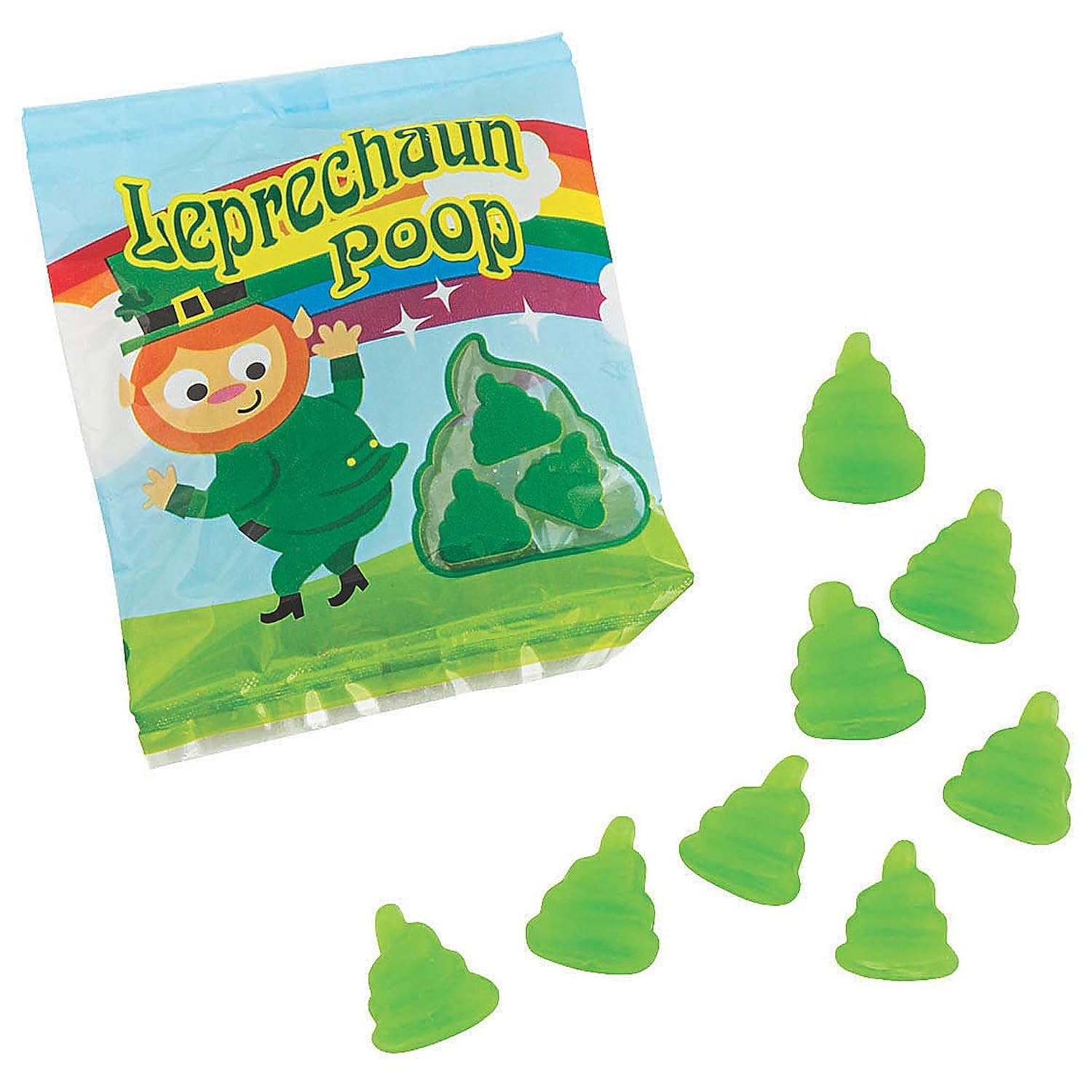 Brandclub - Fun Express Leprechaun Poop Gummy Candy Bulk 24 Packs - St ...