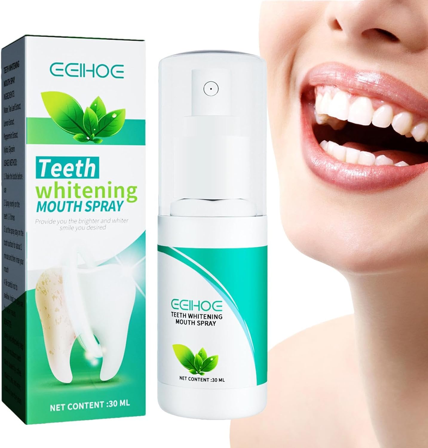 Dificato Oral Cleaning Spray | 30ml Teeth Brightening Mouth Spray ...