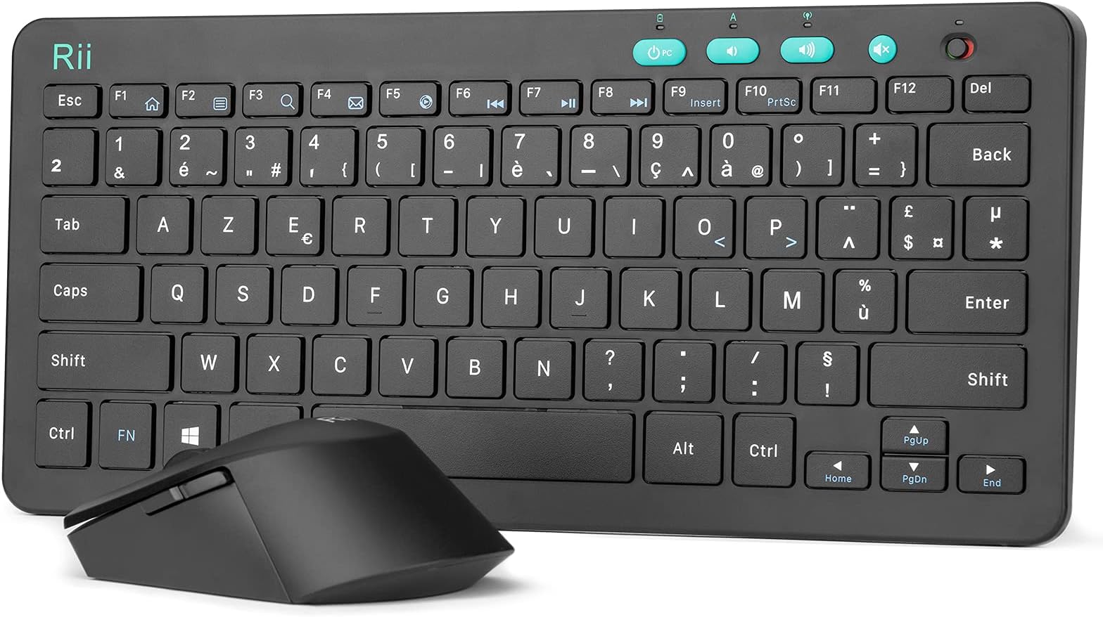 Logitech Pebble 2 Combo, Clavier et Souris sans Fil, discrets et ...