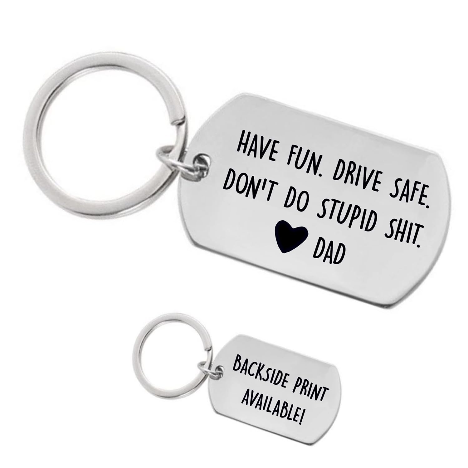 Amazon.com: New Driver Keychain Gift, Have Fun, Drive Safe, Don't Do ...
