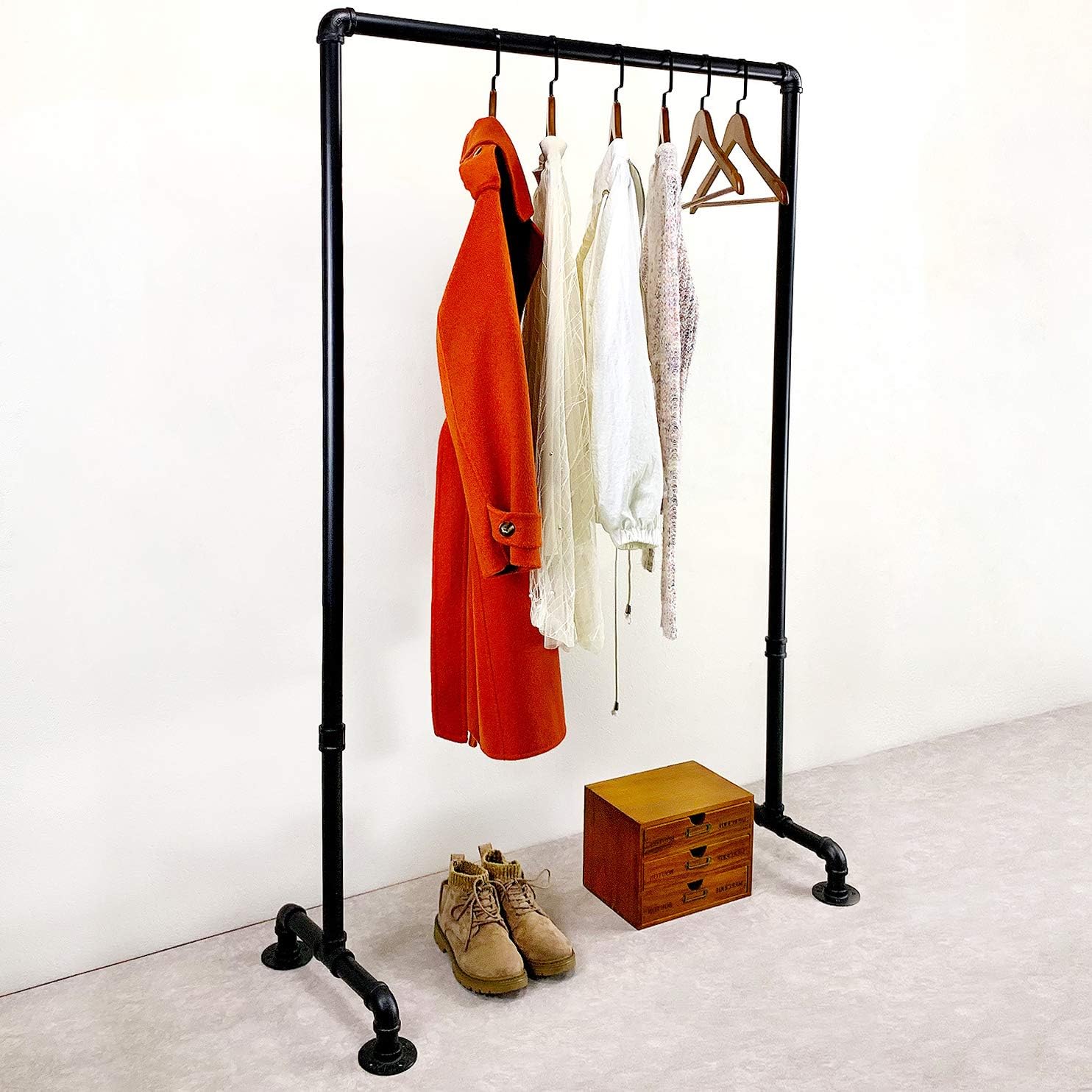 Amazon.com: MBQQ Industrial Pipe Clothing Rack,36.2in Length Vintage ...