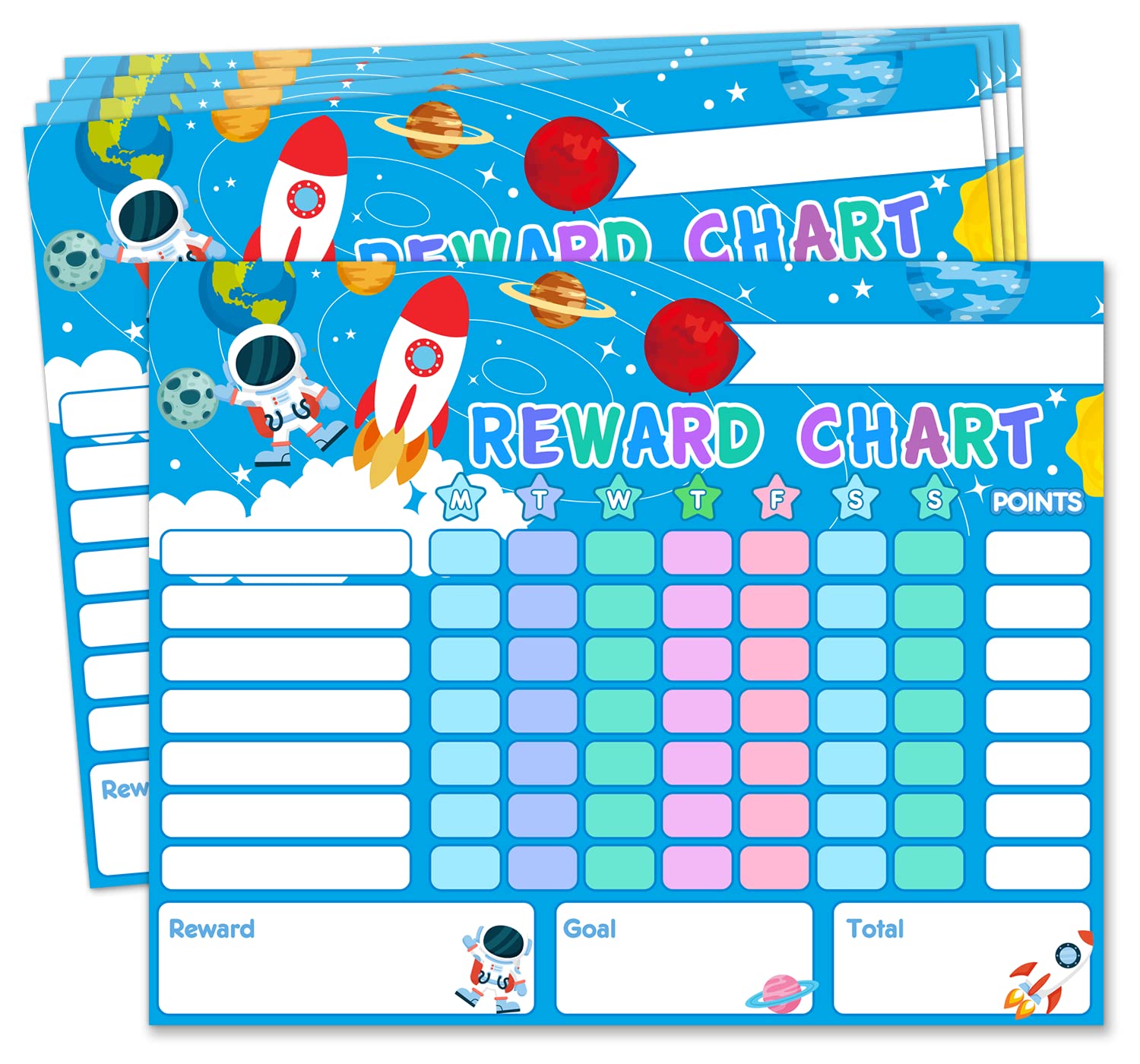 Buy Reward Chart for Kids, Reward Chore Chart, Dry Erase Reward Chart ...
