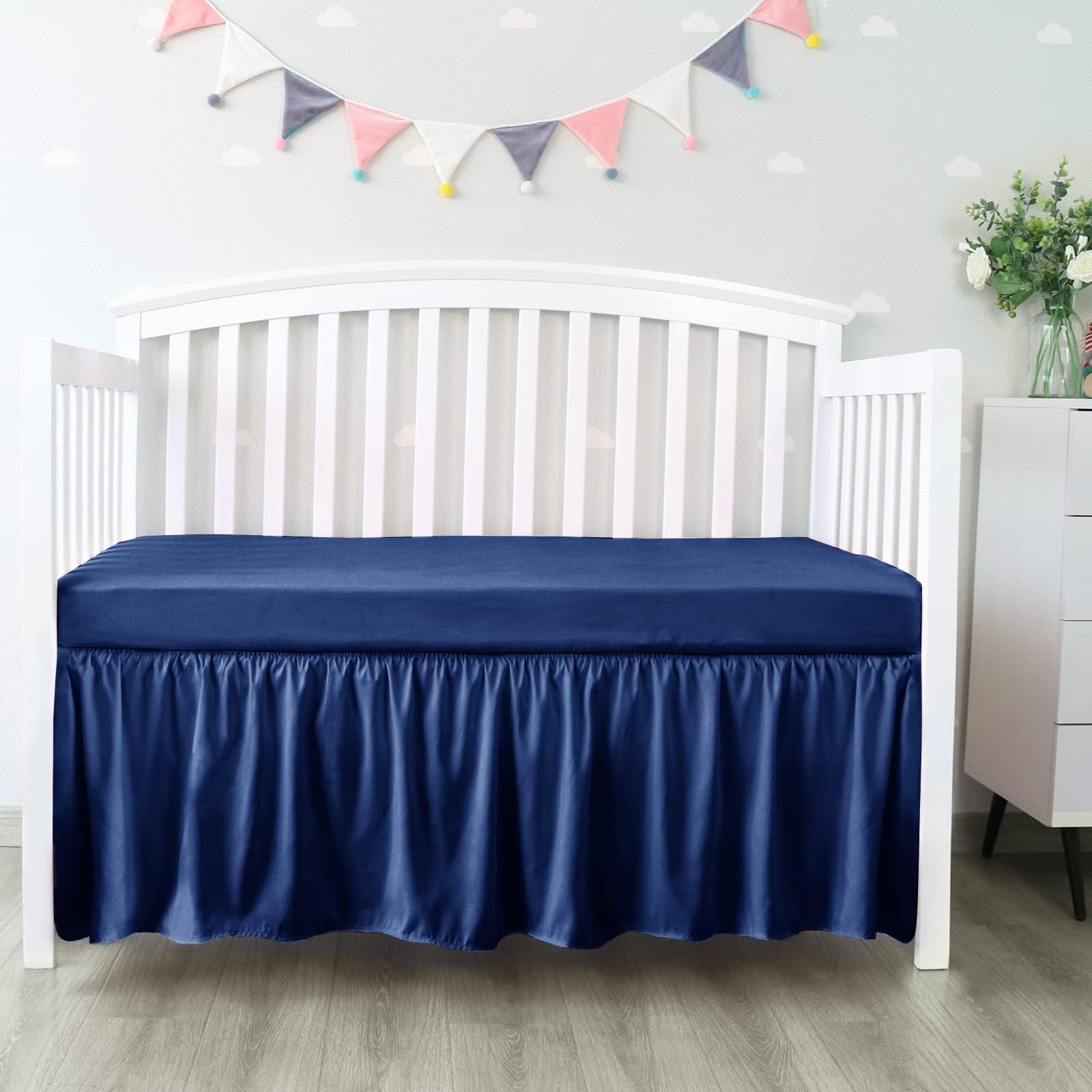 Amazon.com : American Baby Company Ultra Soft Microfiber Ruffled Porta ...