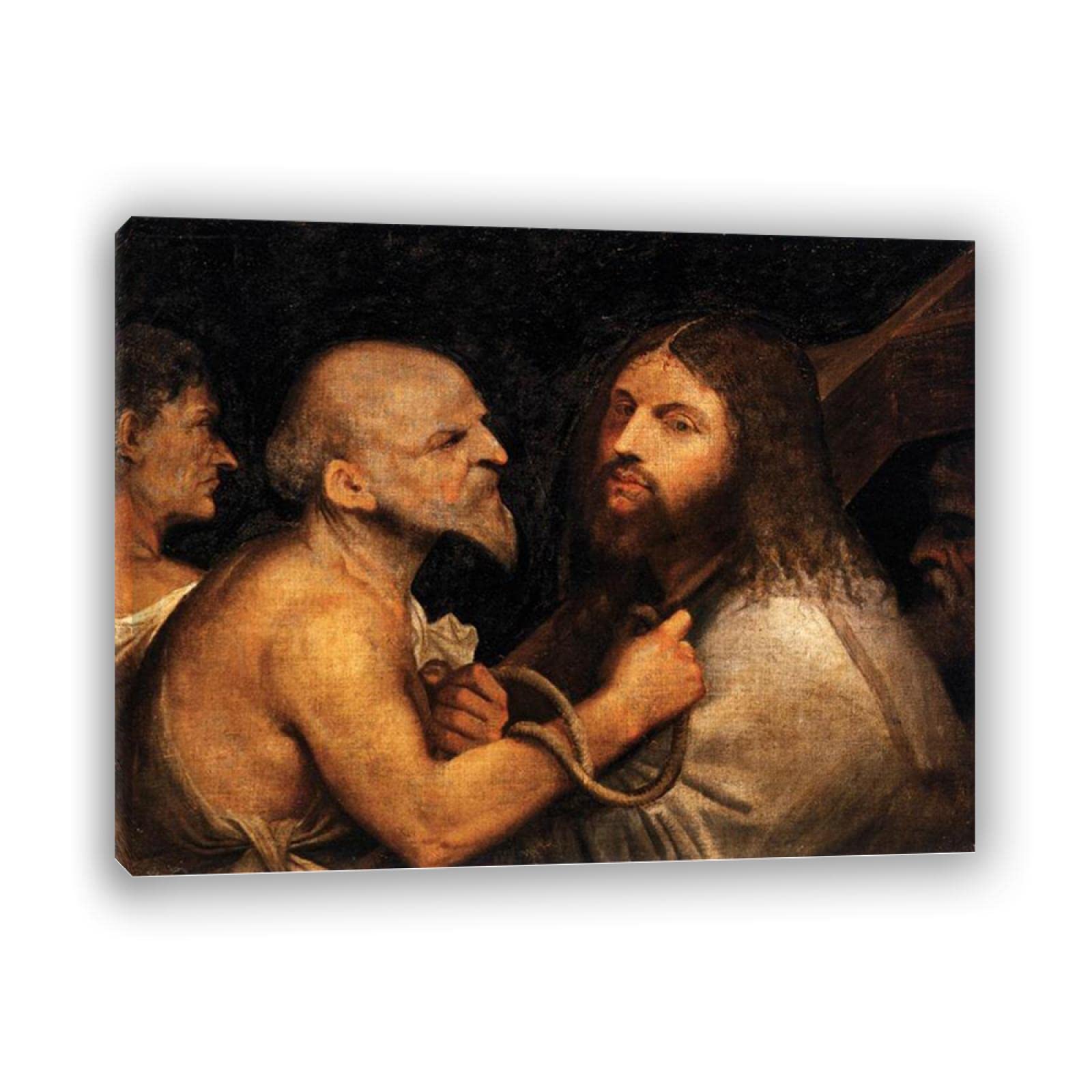 Titian Christ Carrying The Cross Painting "Noli Me Tangere" By Titian,