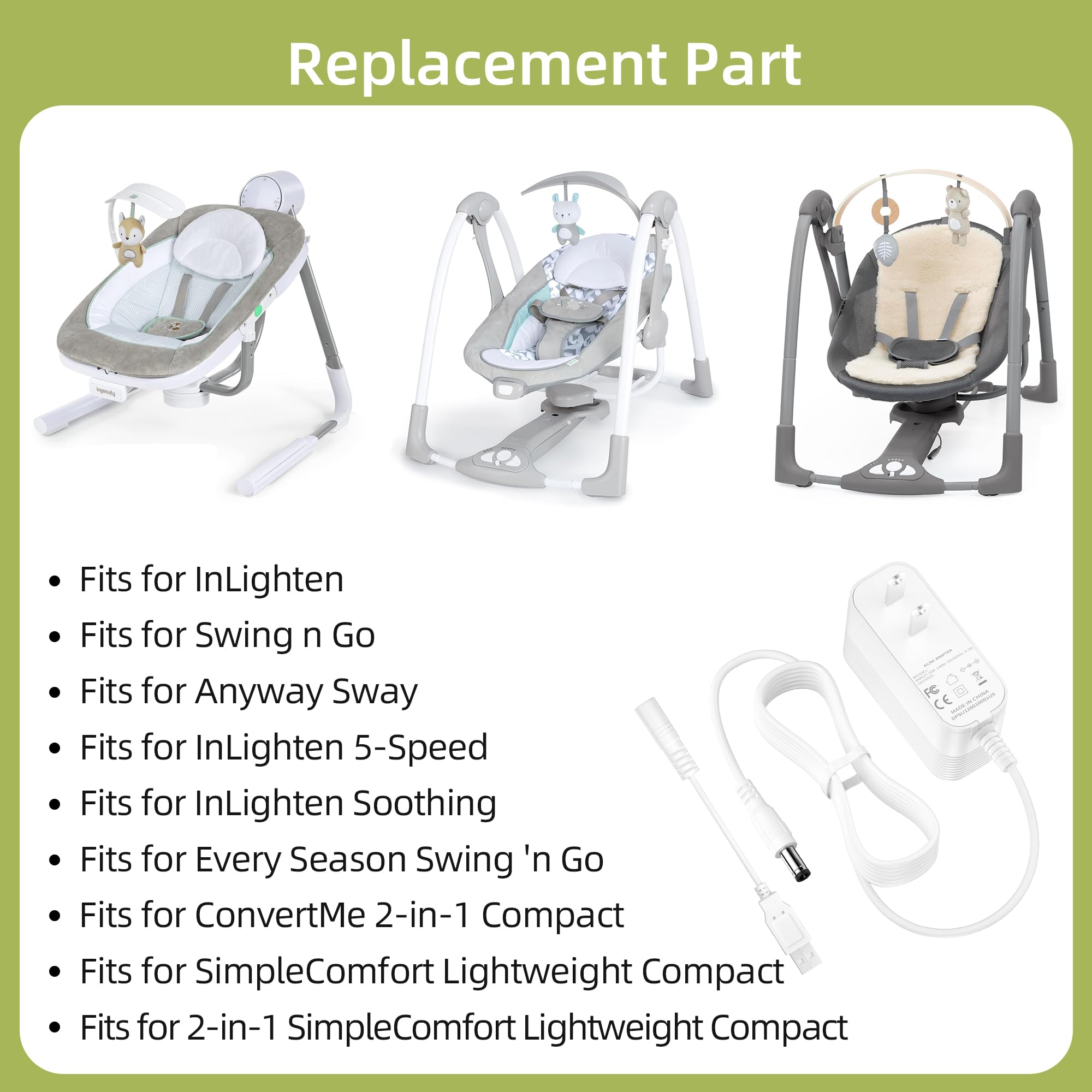 Graco Baby Swing Replacement Parts
