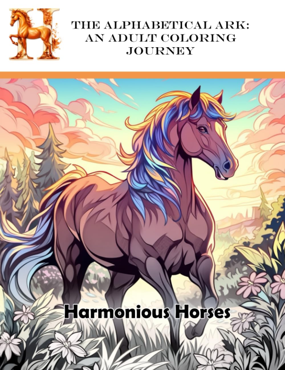 Amazon.com: The Alphabetical Ark: An Adult Coloring Journey: Harmonious ...