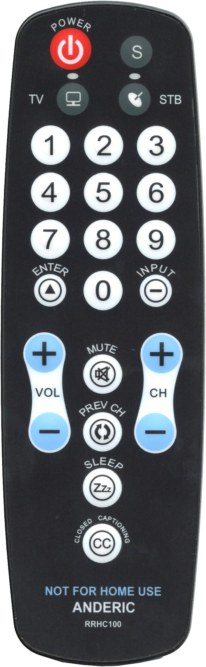 Amazon.com: Universal Big Button Remote for Seniors, Elderly, 2-Device ...