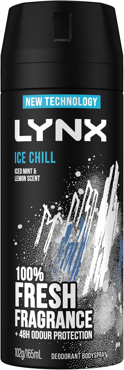LYNX Ice Chill Deodorant Body Spray 165 ml : Amazon.com.au: Beauty