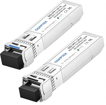 Amazon.com: 1 Pair 10G SFP+ Bidi Transceivers, 10gbe SFP LC Single-Mode ...