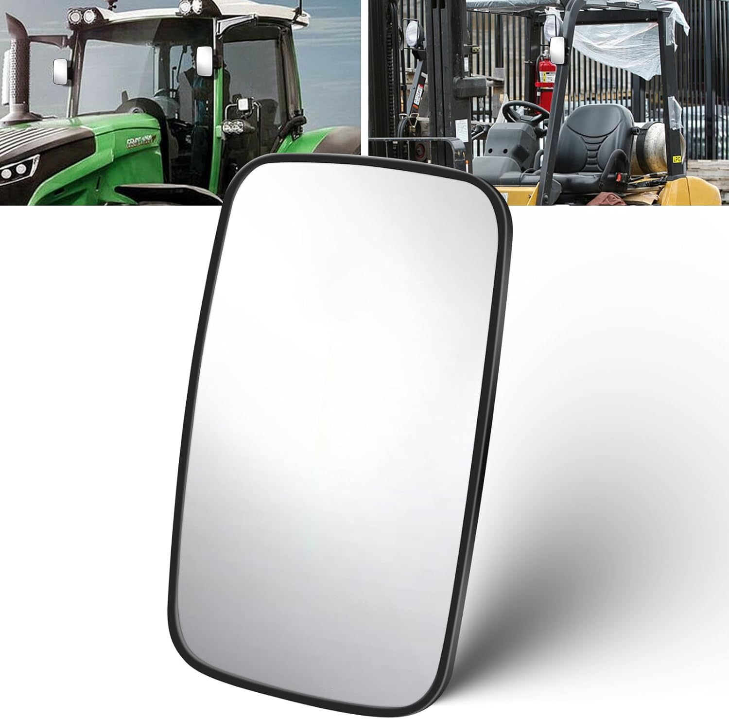 Amazon.com: Xuzimaoyi Forklift Mirror, Universal Tractor Mirrors for ...