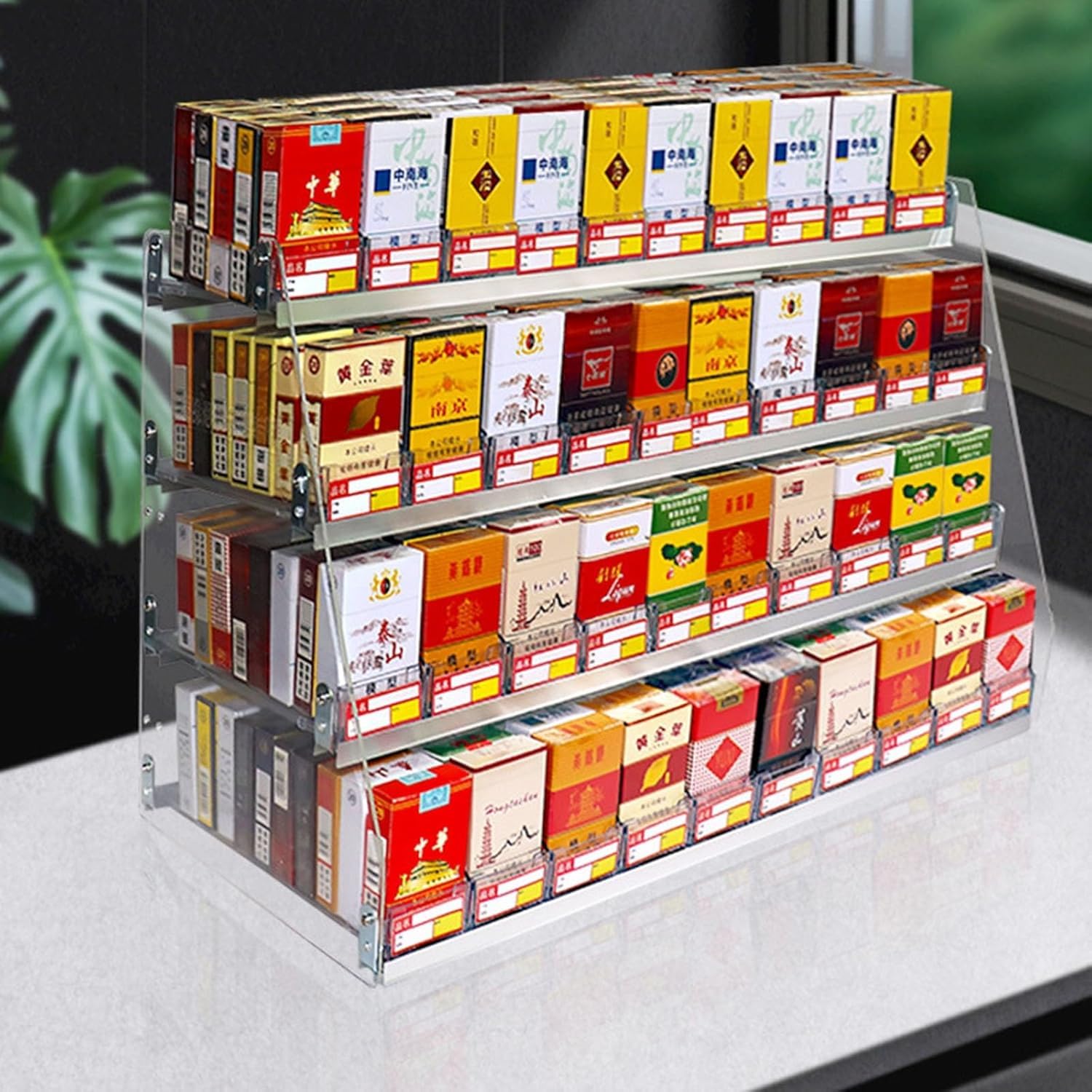 Amazon.com: ZHFENGZHOU Cigarettes Display Rack Cigarettes Organizer ...