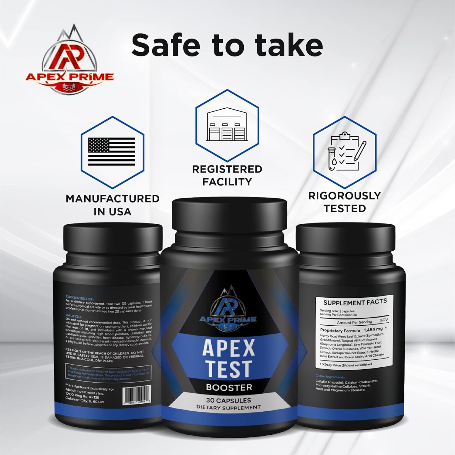 Apex Test Booster – Yaxa Colombia