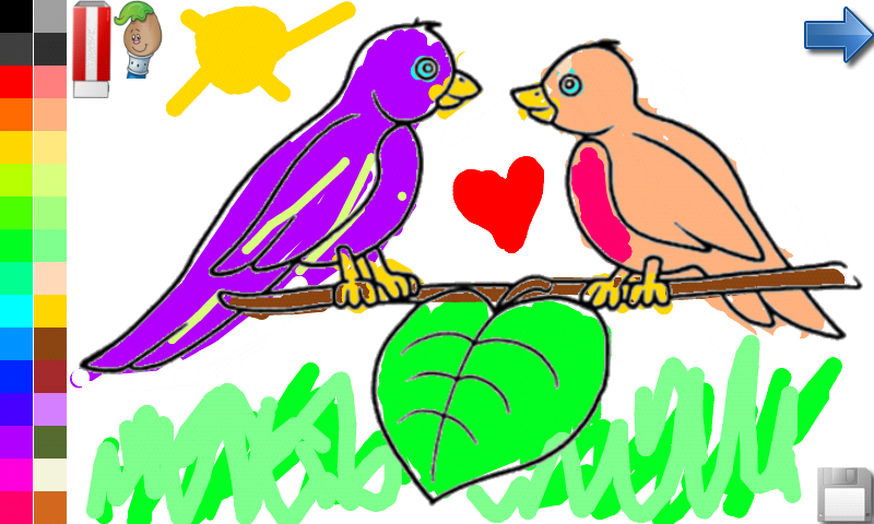 Coloring Book for Toddlers: Birds ! FREE - App on Amazon Appstore