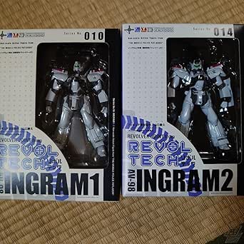 Amazon.co.jp: Kaiyodo Revoltech Mobile Police Patlabor, Ingram 4 types ...