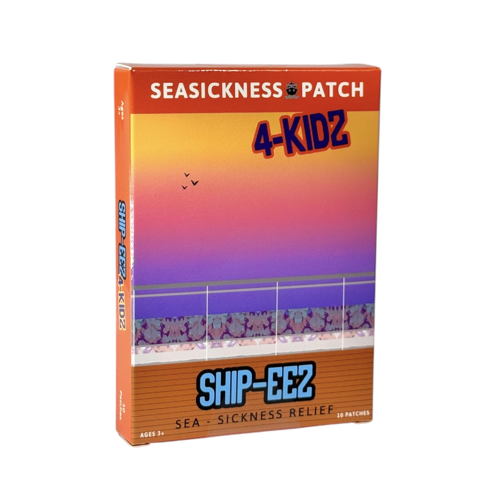 Amazon.com: Ship-EEZ Sea Sickness Patch for Cruising Kids Ages 3 and up ...