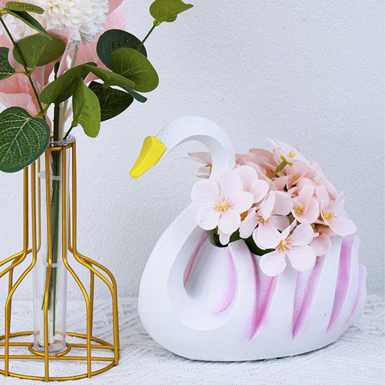 Amazon.com : MIWOGA Swan Planter Pots Special Design Fun Planter ...