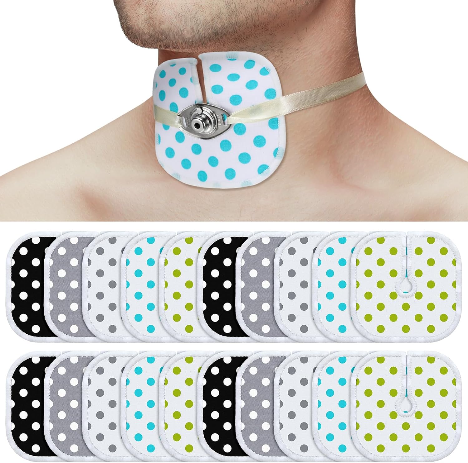 Amazon.com: Willinglong 20 Pcs 4 x 4 Inches Reusable Tracheostomy ...