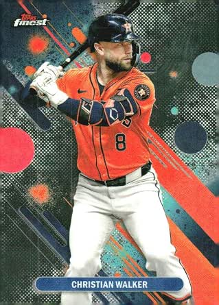 Amazon.com: 2025 Topps Finest #83 Christian Walker Houston Astros ...