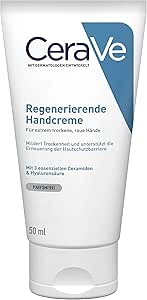 CeraVe Crema regeneradora de manos para manos extremadamente secas y ...