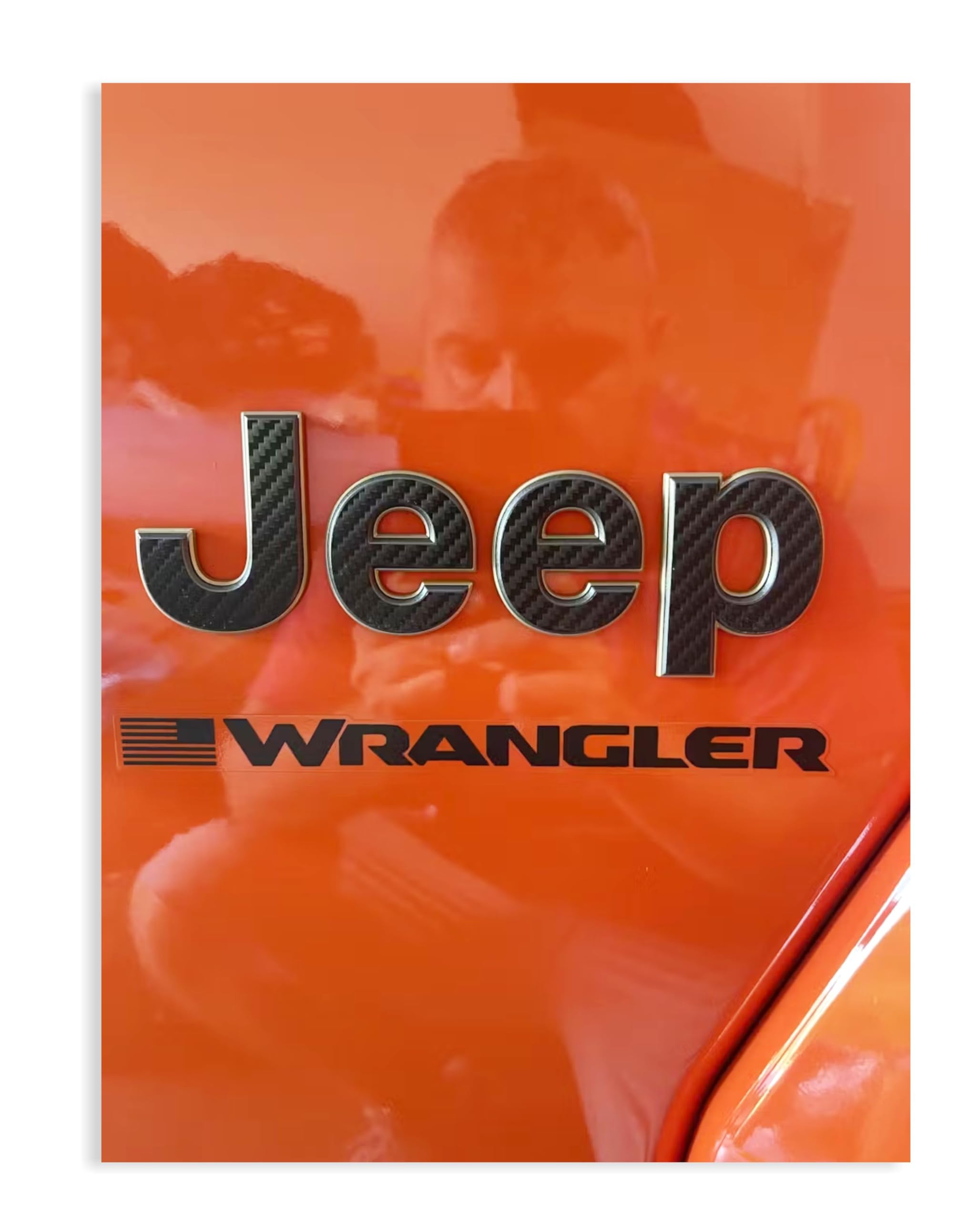 Amazon.com: Reflective Concepts Jeep Fender Emblem Overlay Decal ...