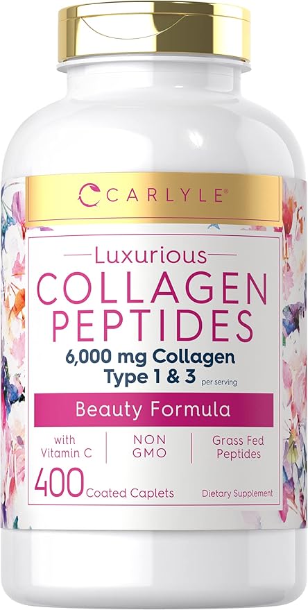Amazon.com: Multi Collagen Pills 6000mg | 400 Capsules | Collagen ...