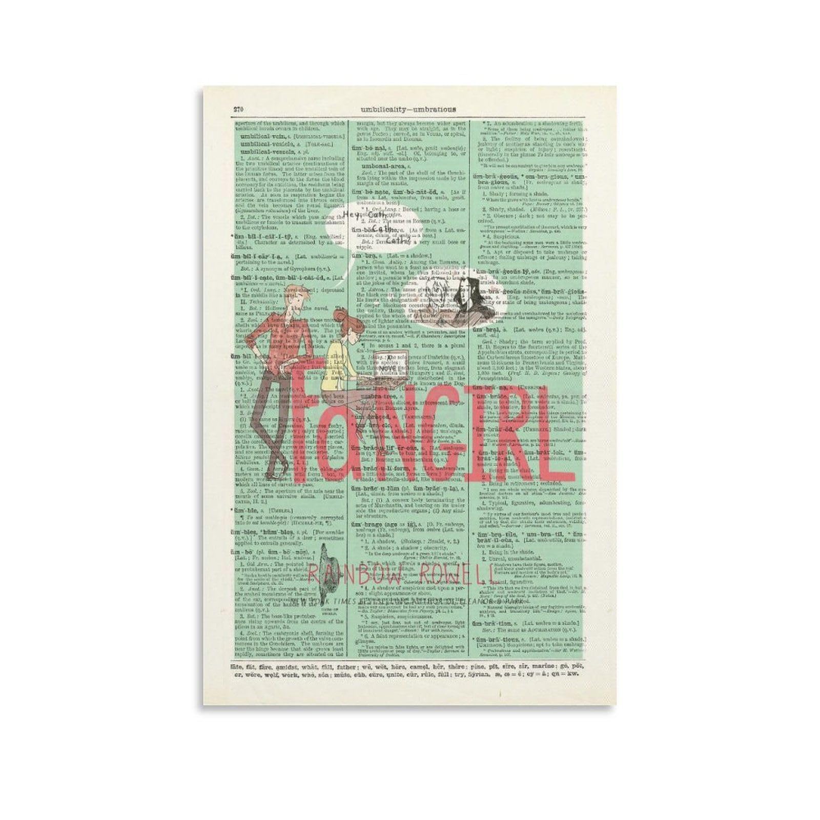 Fangirl Rainbow Rowell Book Cover